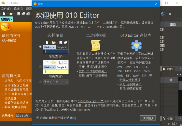 十六进制编辑器 SweetScape 010 Editor v16.0.2 中英文绿色版-工具软件-是免费.NET